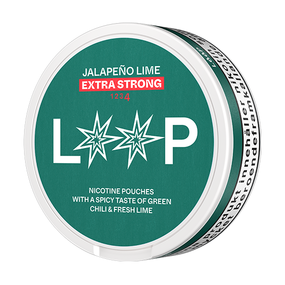 LOOP Jalapeno Lime Strong All White Snus | SnusMarkt.ch