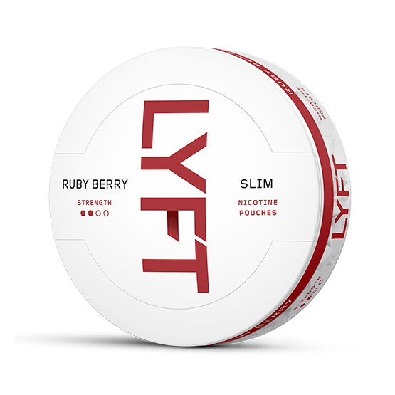 LYFT Ruby Berry Slim All White Portion | SnusMarkt.ch