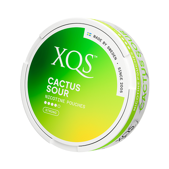 XQS Cactus Sour Slim All White Portion Snus