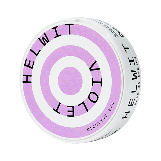 Helwit Violet Slim All White Portion - Snusmarkt