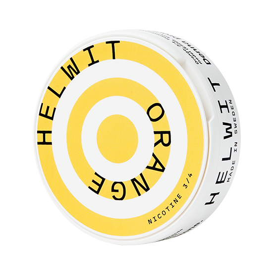 Helwit Orange Slim All White Portion - Snusmarkt