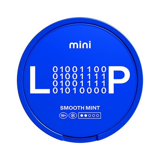 LOOP Smooth Mint Mini All White Portion | SnusMarkt.ch