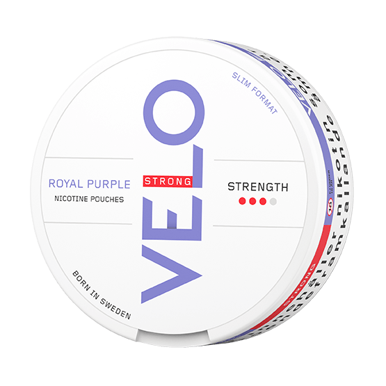Velo Royal Purple Slim Strong - Snusmarkt