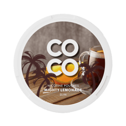 COCO Mighty Lemonade Slim Extra Stark - Snusmarkt