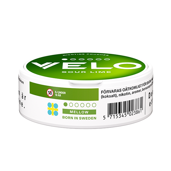 Velo Sour Lime Mini - Snusmarkt