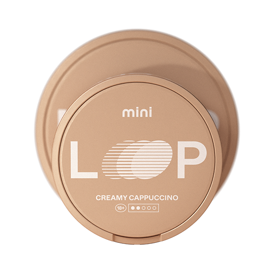 Loop Creamy Cappuccino Mini - Snusmarkt