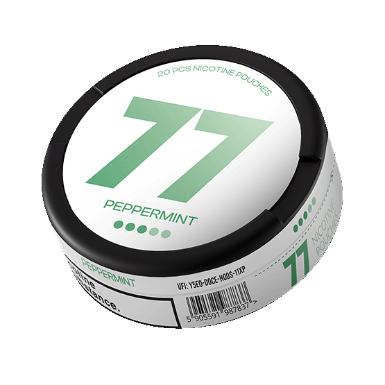 77 Nicotine Pouches Peppermint - Snusmarkt